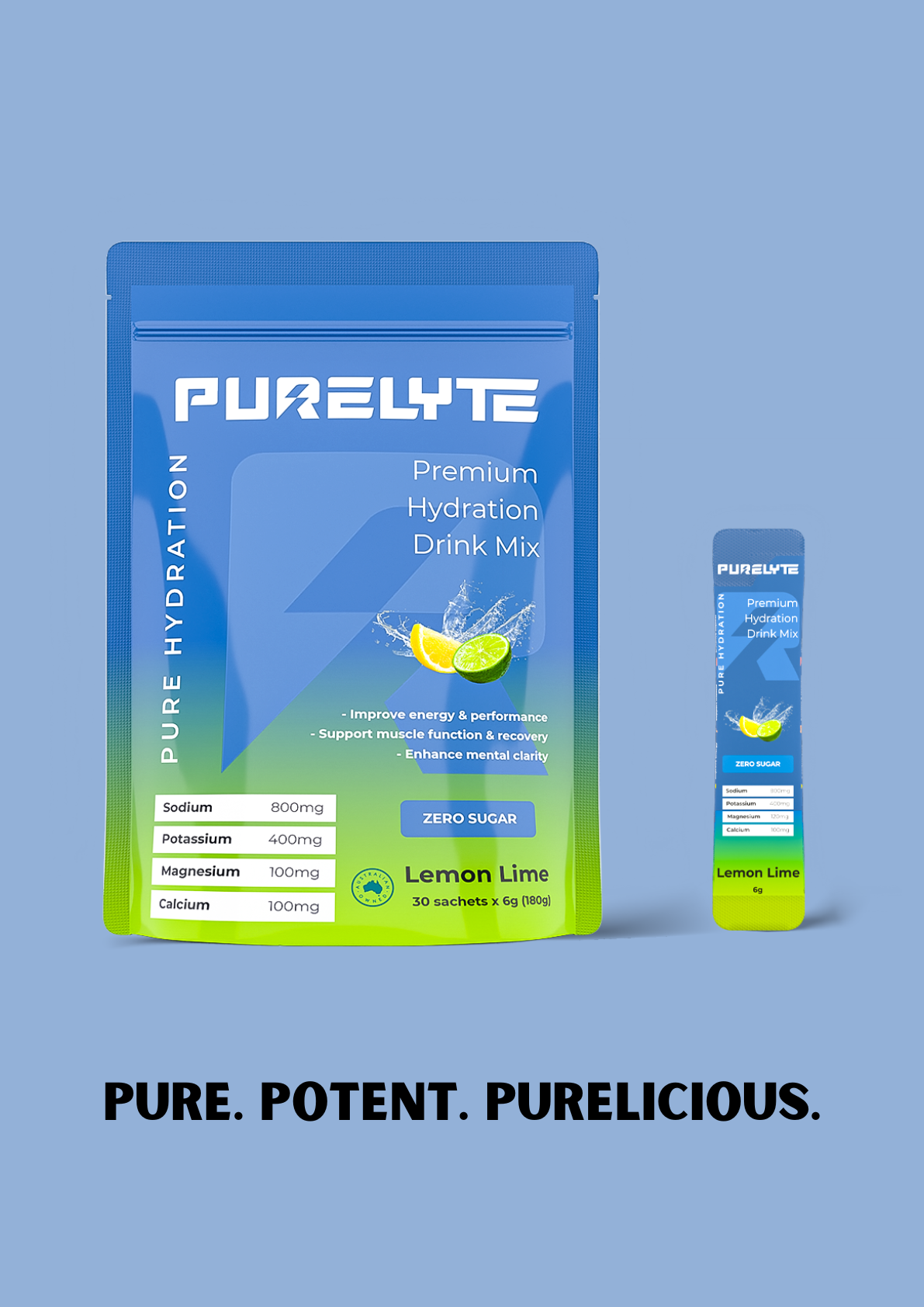 Purelyte | Zero Sugar Electrolytes. Clean Hydration.