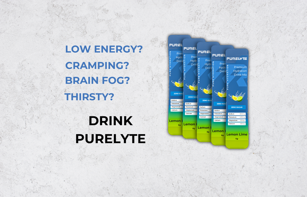 Purelyte: No Sugar Electrolyte Sports Drink| Boost Hydration & Energy